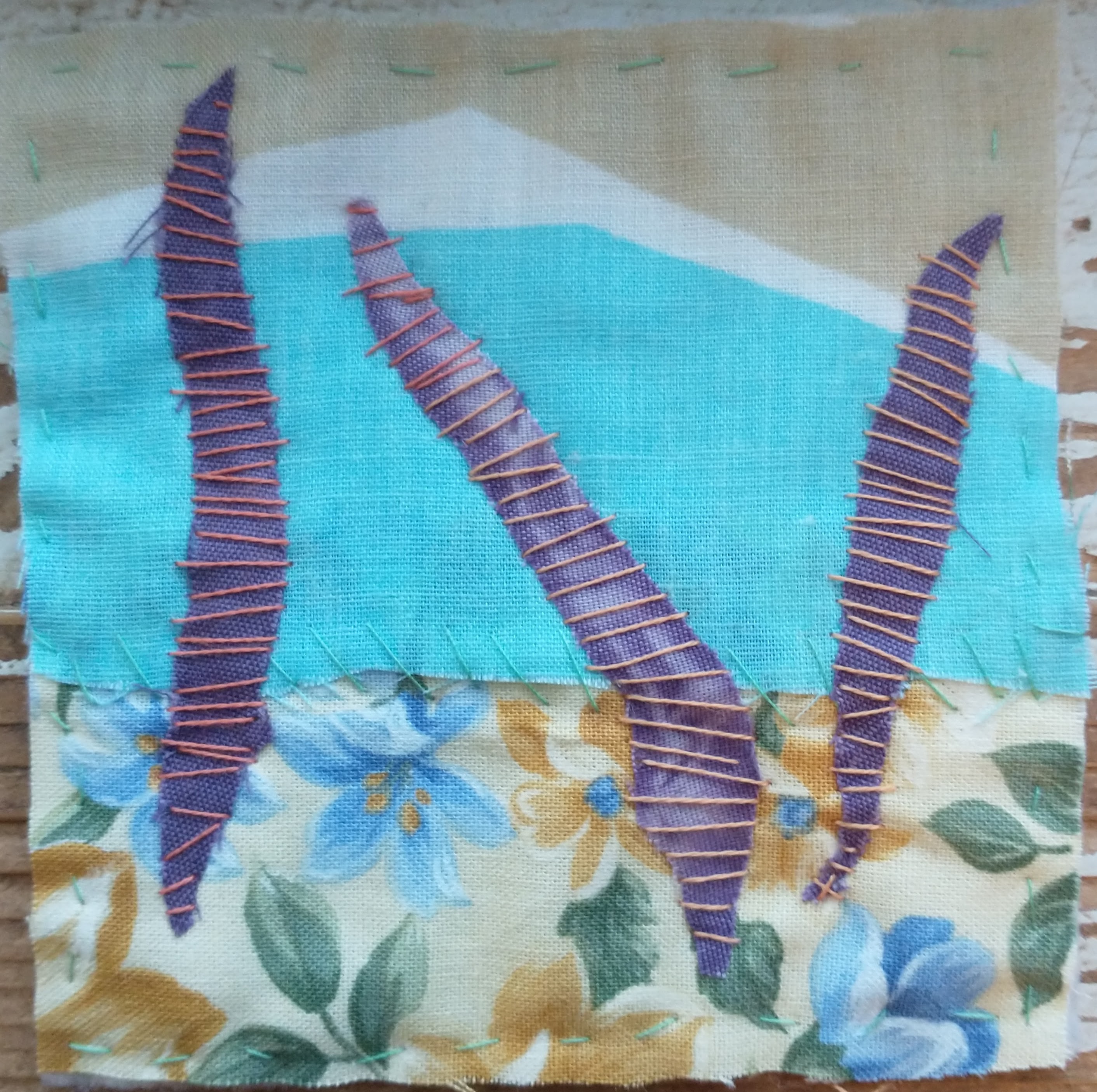 Mini collages for a 100-day project – Jen Powell art