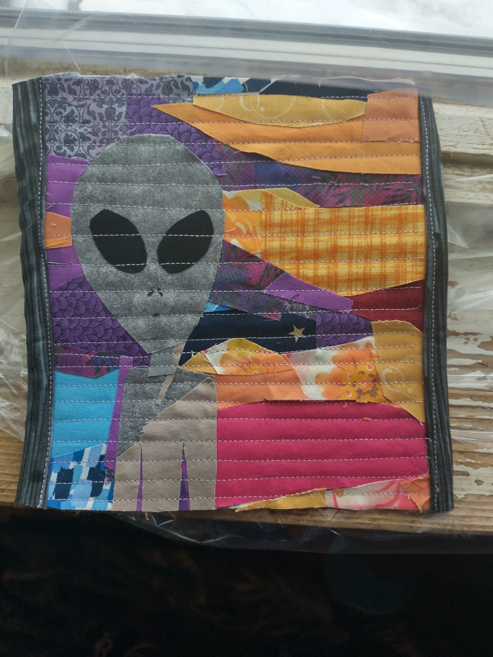 Collage Quilting – Jen Powell art